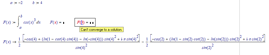 Solved: Simple integration by mathcad - PTC Community