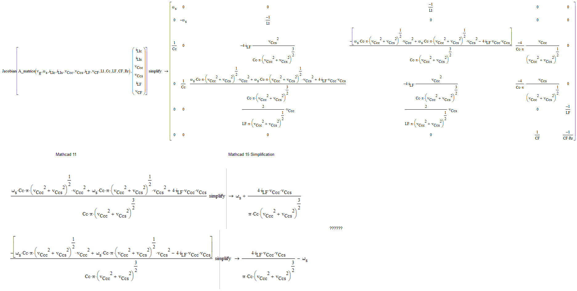 Simplifying Expressions In Mathcad 11 Ptc Community