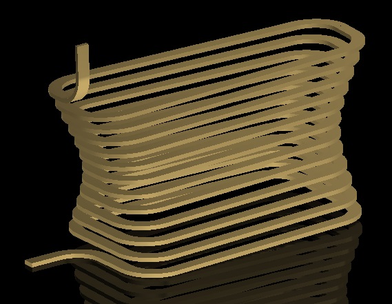 For fun and practice: Rectangular helical spring - PTC Community