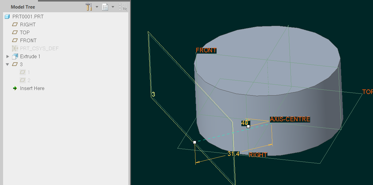 multiple axis pattern angles for a target feature - PTC Community