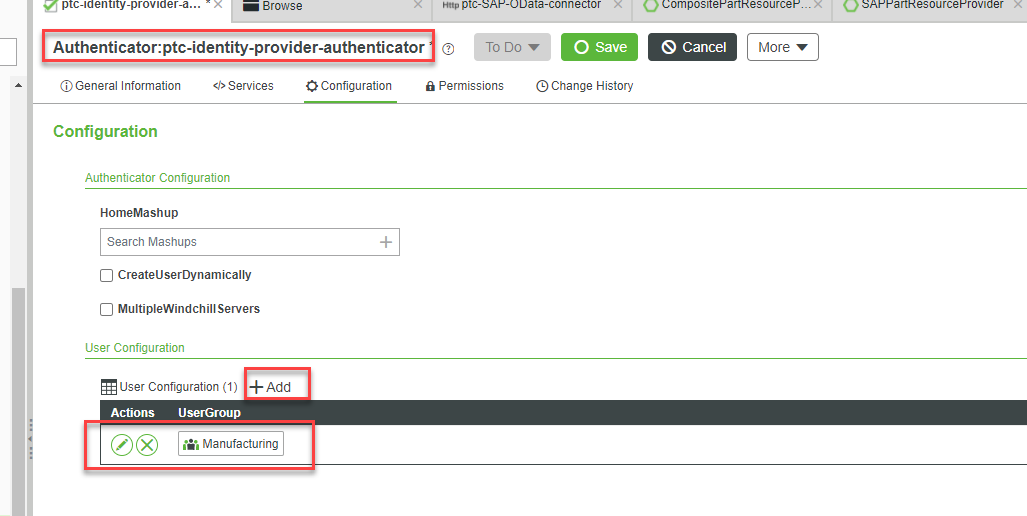 Solved Thingworx Navigate Automatically Populate User Gro Ptc Community