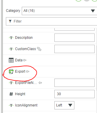 Solved: How to bind data export widget? - PTC Community