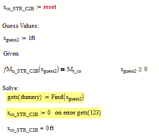 Solved: Mathcad 15 - Return a Value from a Solve Block if ... - PTC Community