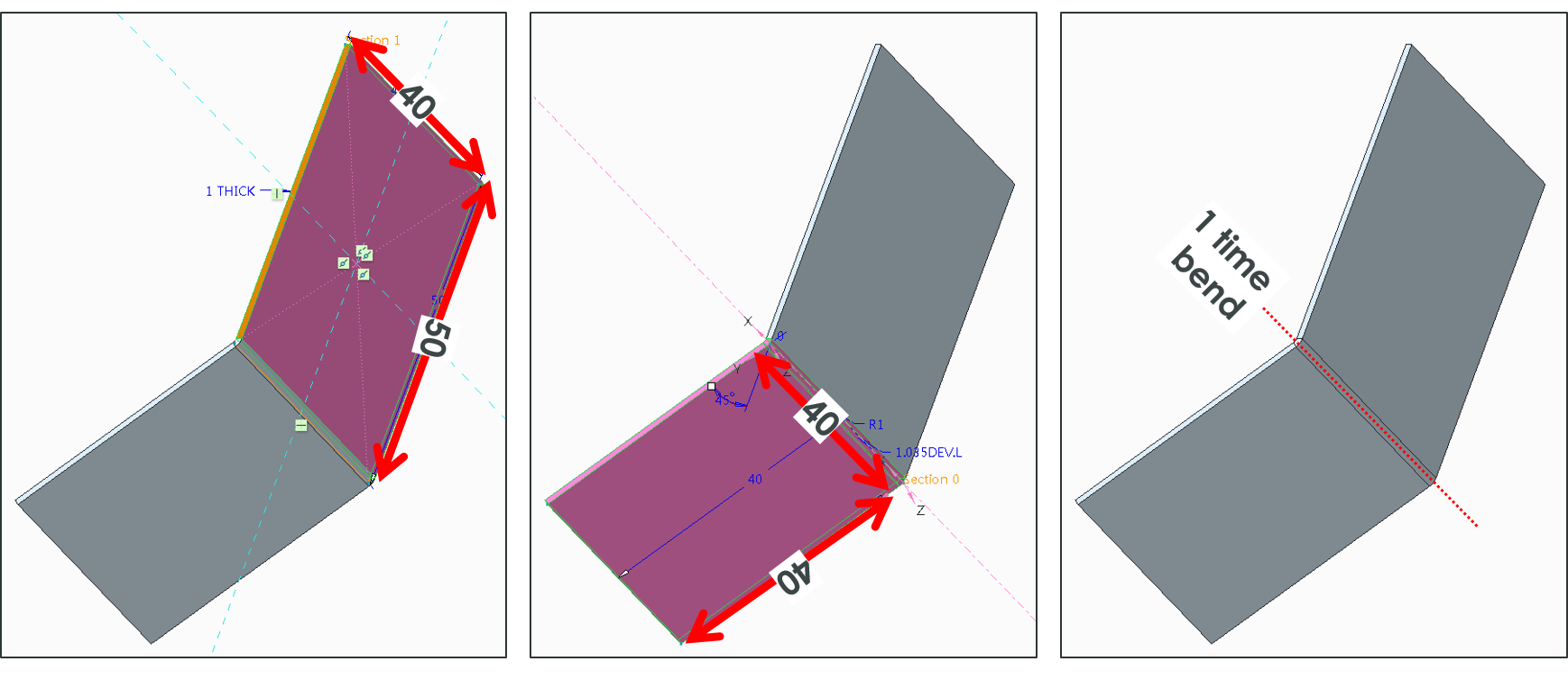 Solved: How to calculate flat/flange outline length. - PTC Community