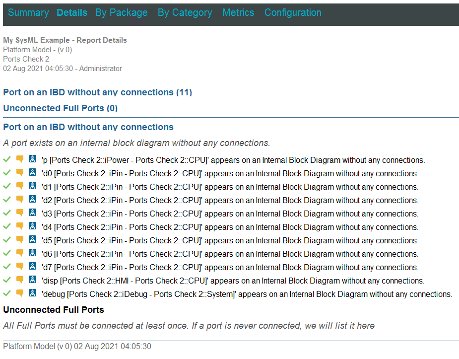 Windchill Modeler Reviewer: Check if a FullPort ha... - PTC Community
