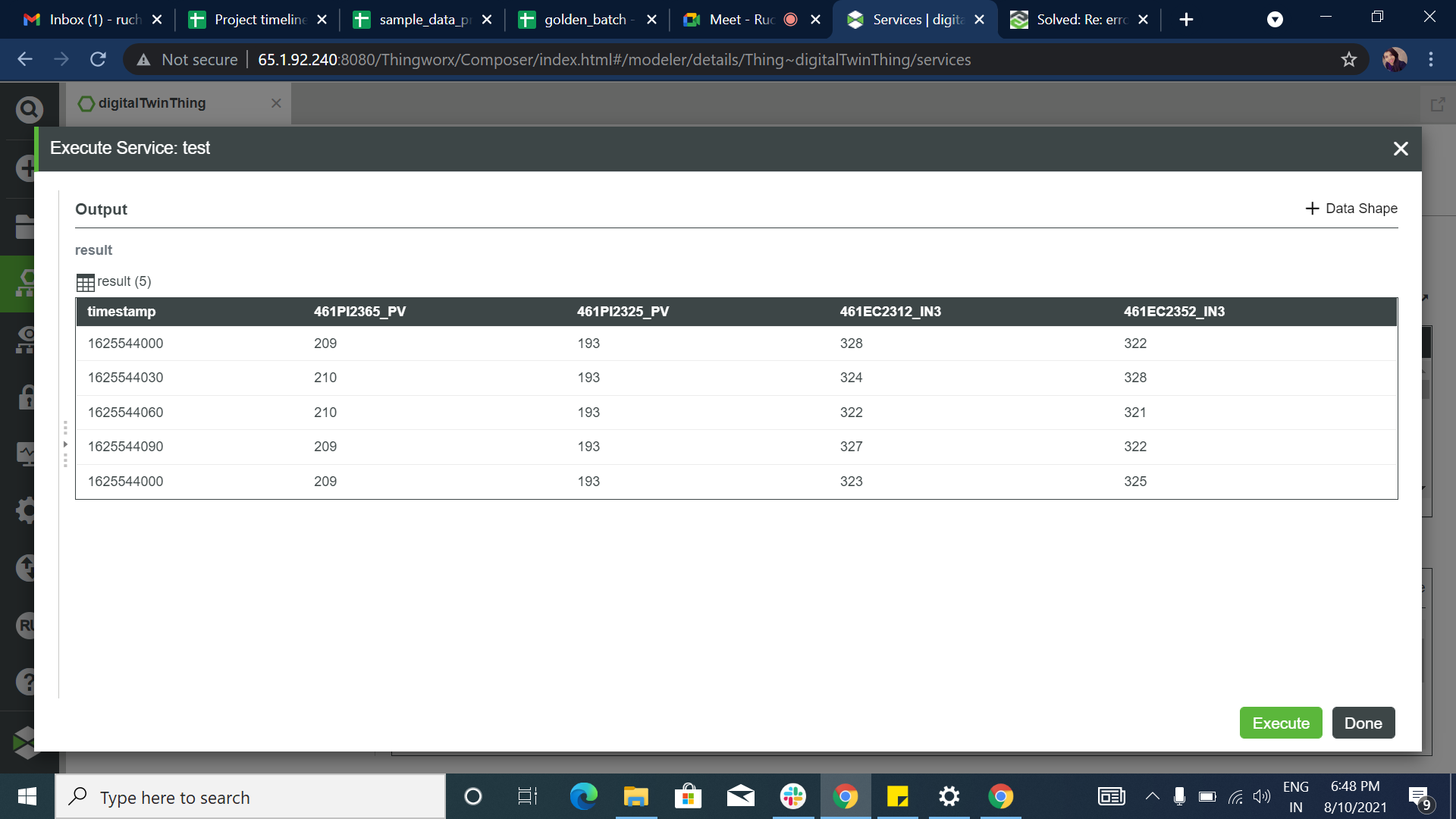 Solved Error Executing Getjson Service Ptc Community