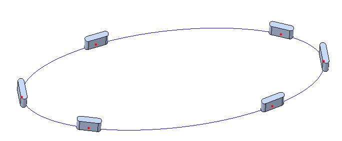 Chain assembly link Pattern, 3D cam roller pattern... - PTC Community