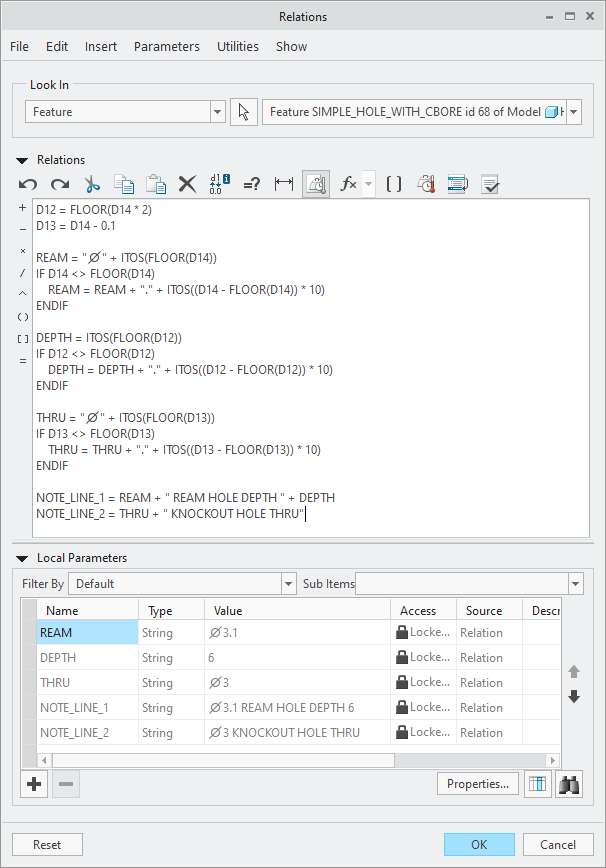 How to evaluate an expression in dimension text - PTC Community