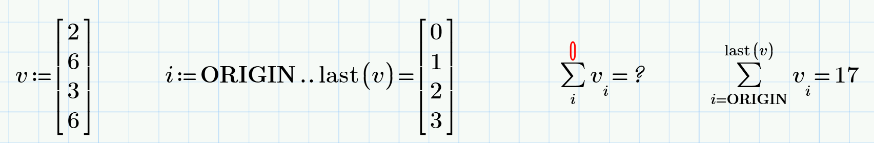 Sum In Mathcad Prime Ptc Community 