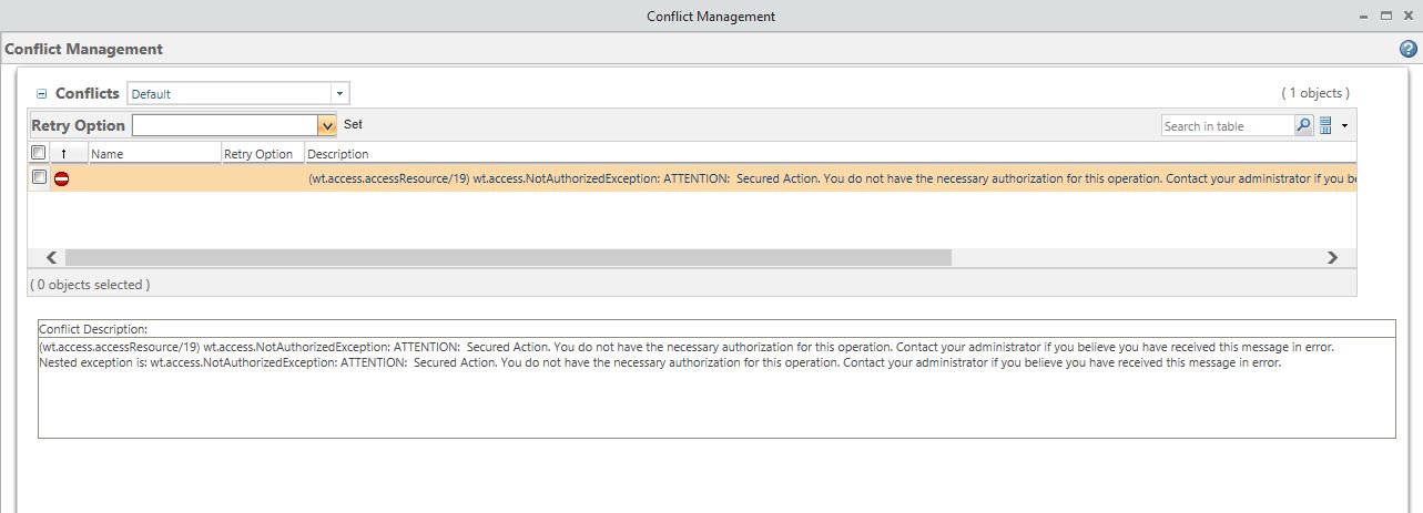 Unable to check out or check in parts - PTC Community