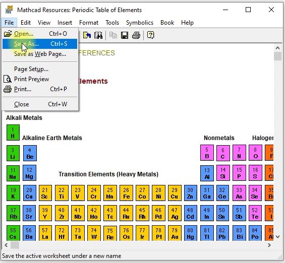 Reference Tables in Mathcad 7 - PTC Community