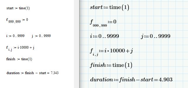 Solved: Mathcad Prime worksheet Running Slow Compared to M... - PTC ...