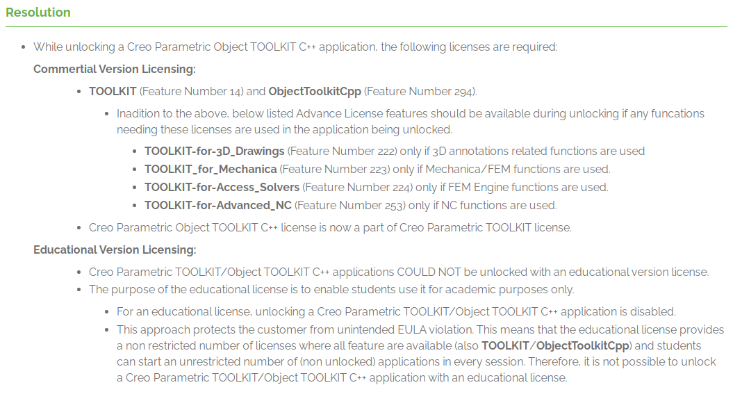 can educational version license uses Creo Parametr... - PTC Community