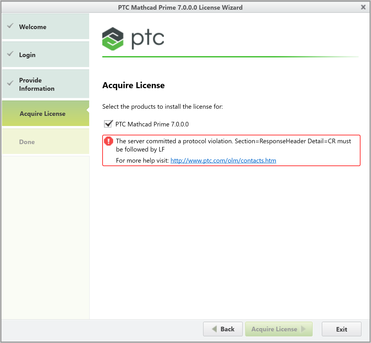 Solved: New License Doesn't Work - PTC Community