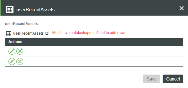 Solved Persistent Infotable Not Displaying Values But Has Ptc Community