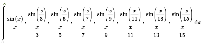 Solved: Integral sinc(x) - PTC Community