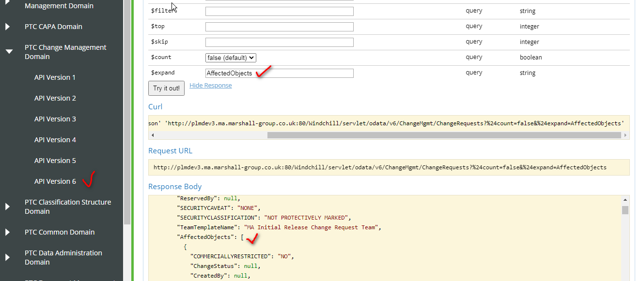 Solved: ODATA expand - PTC Community