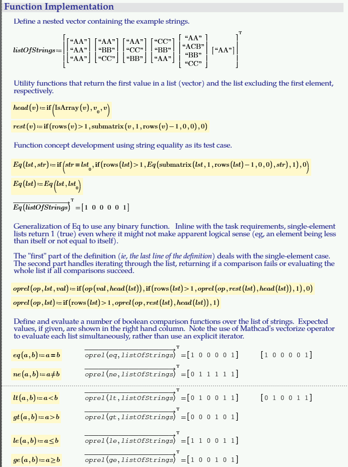 Rosetta Code - Compare a list of strings - PTC Community