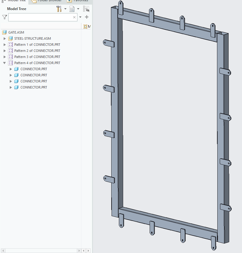 Solved Creo 70 Assembly Mode Can I Pattern Same Part Ptc