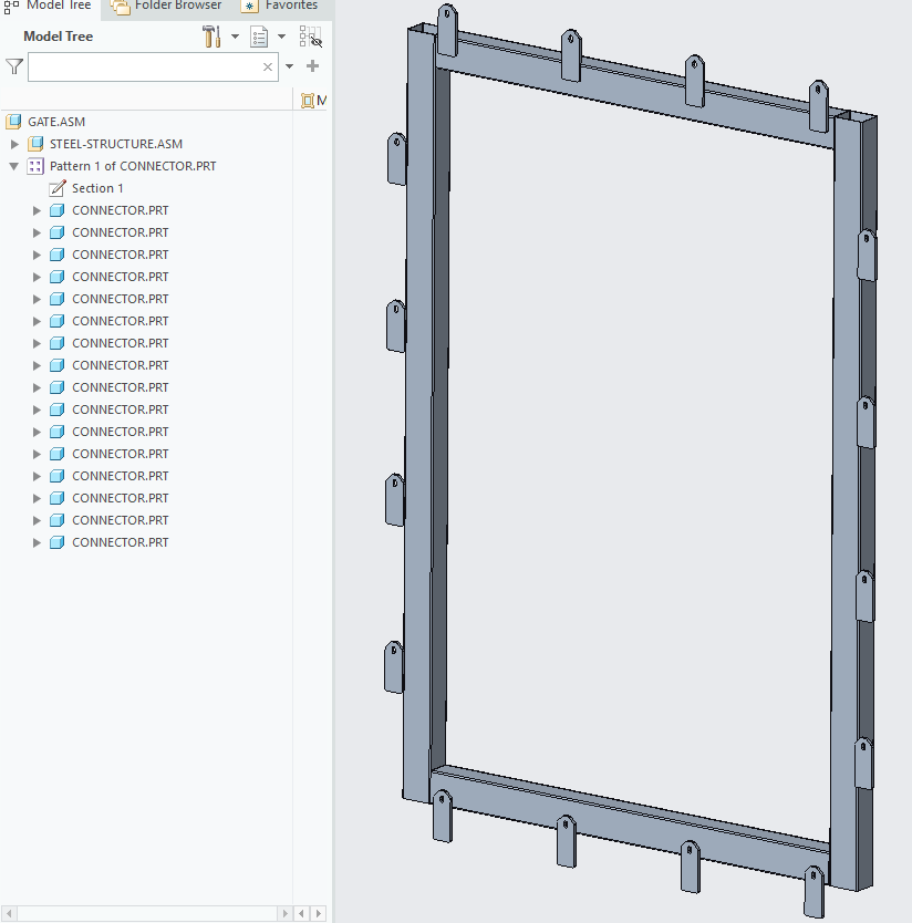 Solved Creo 70 Assembly Mode Can I Pattern Same Part Ptc