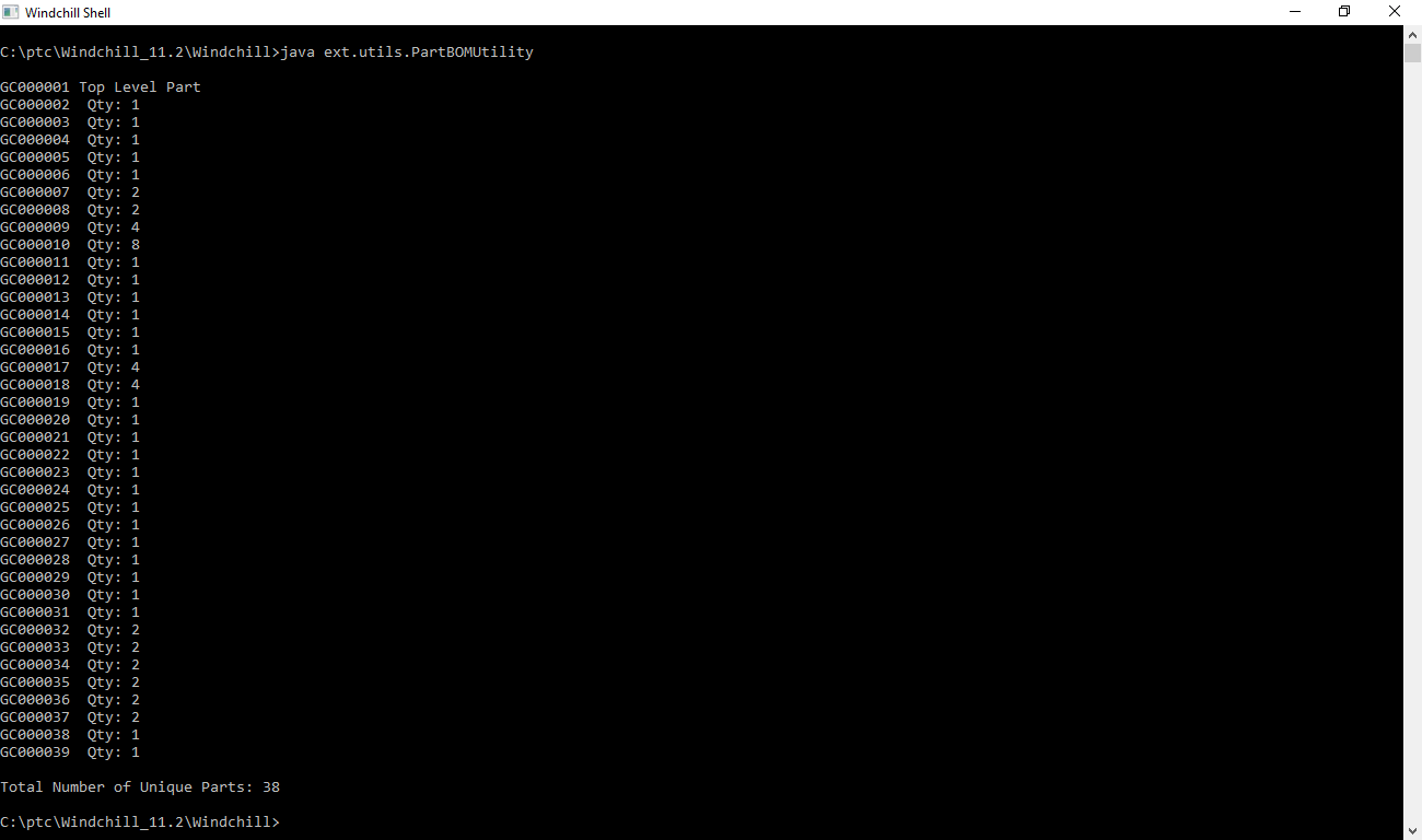 Windchill BOM Reports - - PTC Community
