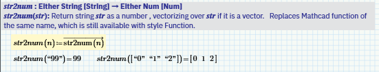 Mathcad Feature Suggestion - vectorize num2str and... - PTC Community