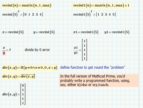 Solved: Division between two vectors. Prime 7 error but M1... - PTC ...