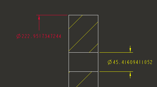 Solved: One-sided diameter dimension - PTC Community