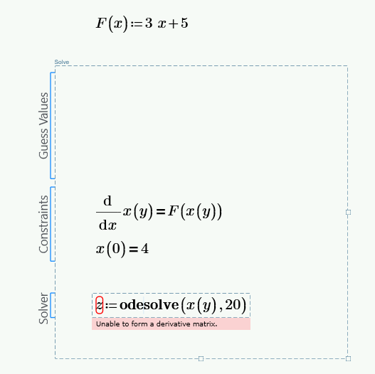 Solved: ODE Solve issue - PTC Community