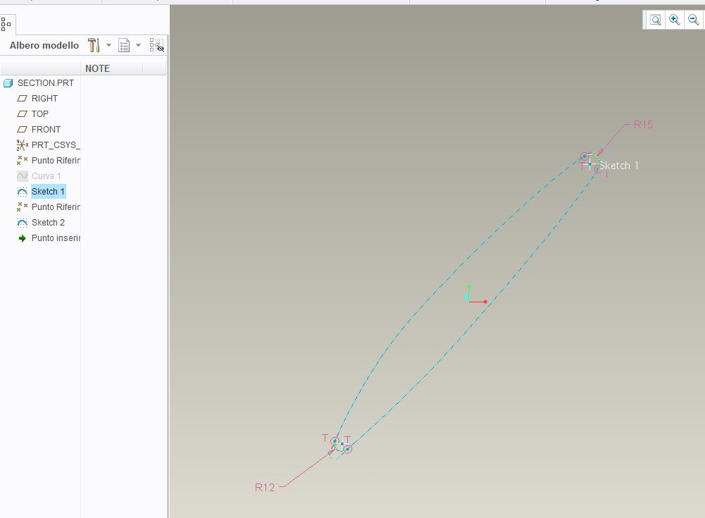 Solved: How to draw a fillet when a curve is drawn through... - PTC ...