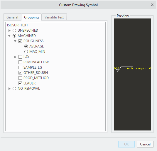 Solved: Surface finish symbol attached to the surface in C... - PTC ...