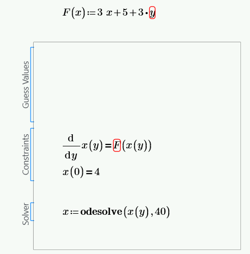 Solved: ODE Solve issue - PTC Community
