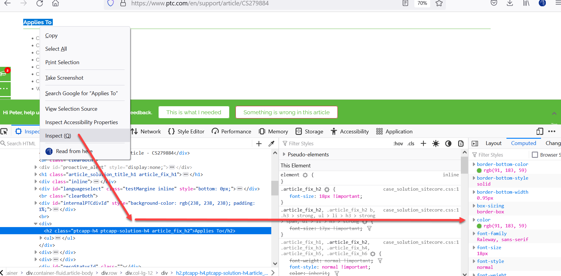 Solved: PTC help pages and support articles badly viewable... - PTC ...
