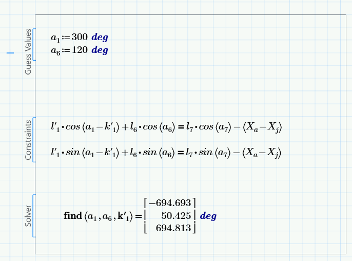 Angles in equation with multiple solutions, what i... - PTC Community