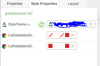Solved: How to remove blue line from advance grid - PTC Community