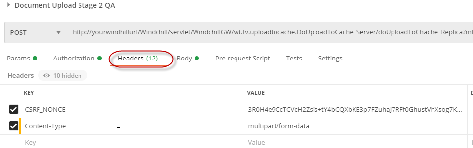Upload file in a WindChill document - OData REST A... - PTC Community