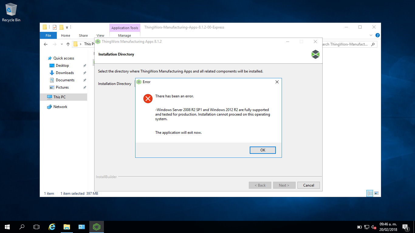 Solved: Install ThingWorx-Manufacturing-Apps-8.1.2-00-Expr... - PTC Community