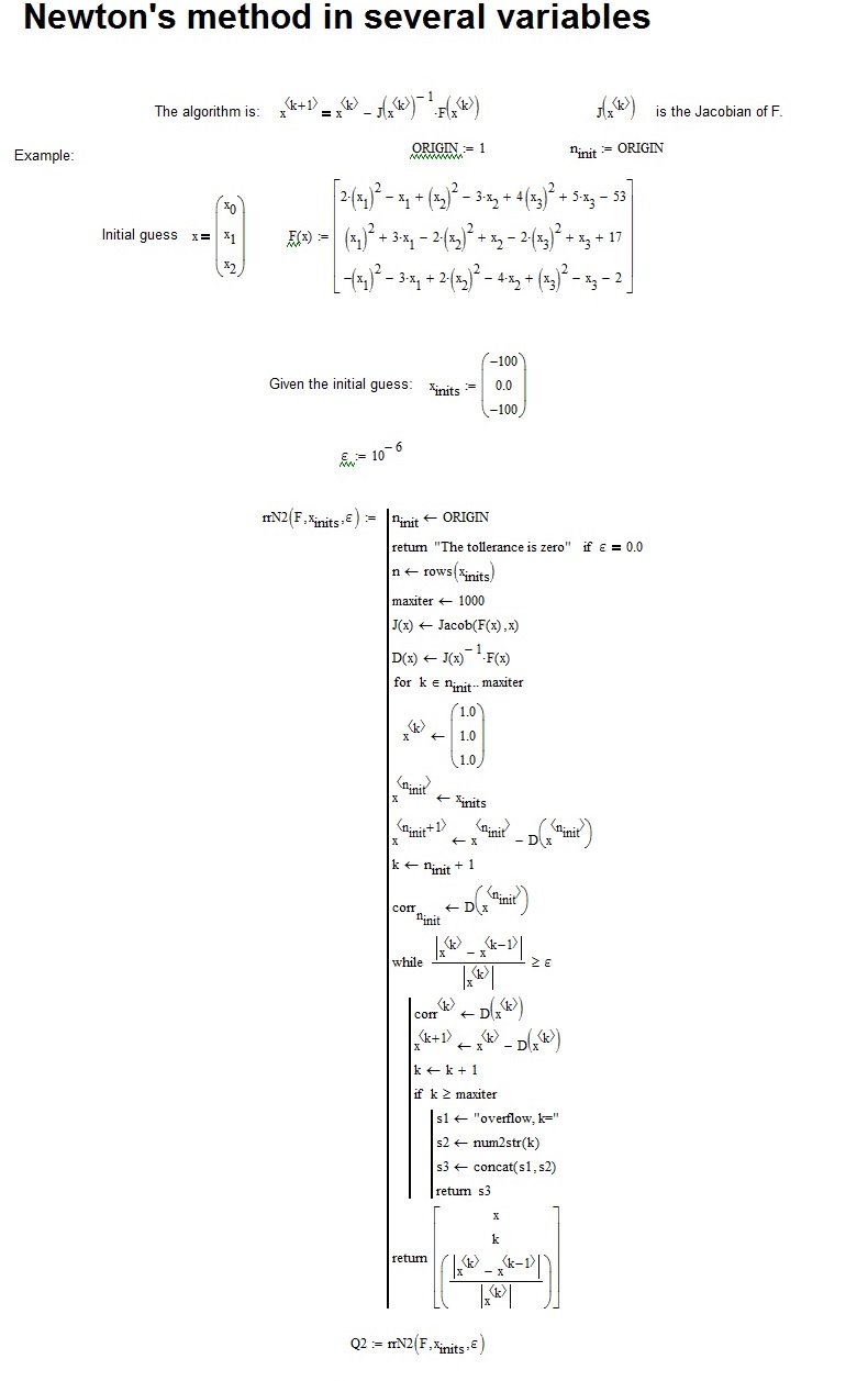 Solved: Help Solving Non-linear system of equations - PTC Community