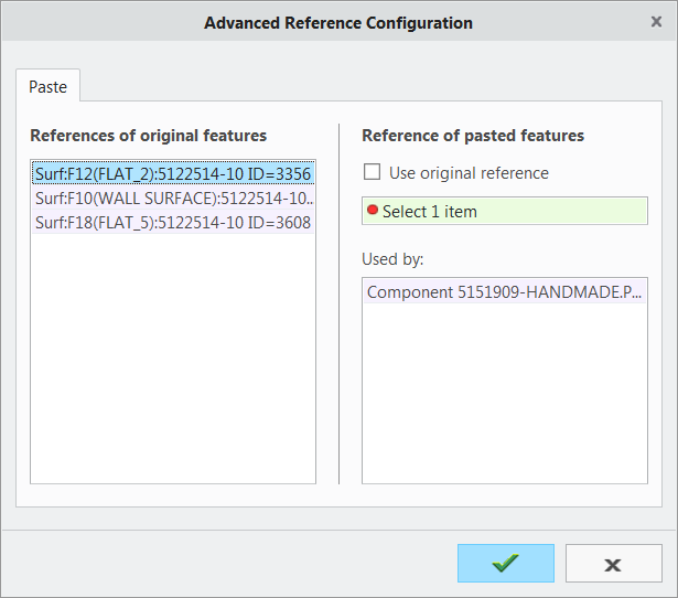 Solved: Can one enable the "Use original reference" to def... - PTC Community