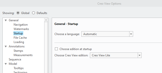 Launching Creo View LITE or MCAD with different ic... - PTC Community