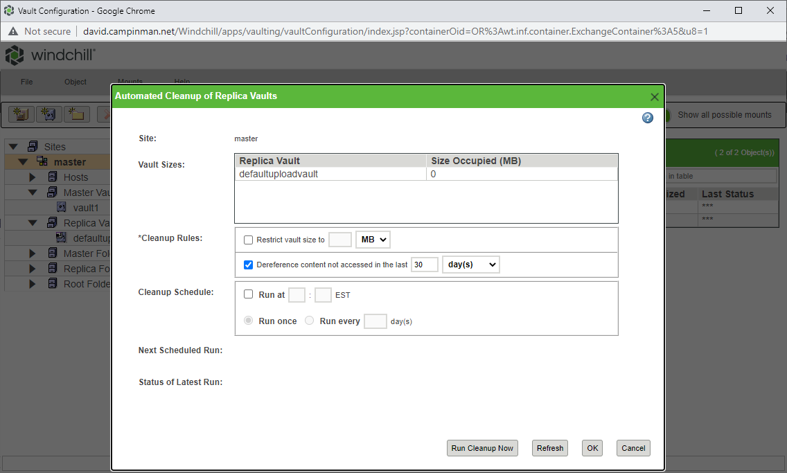Solved: Un-referenced files in cache vault - PTC Community