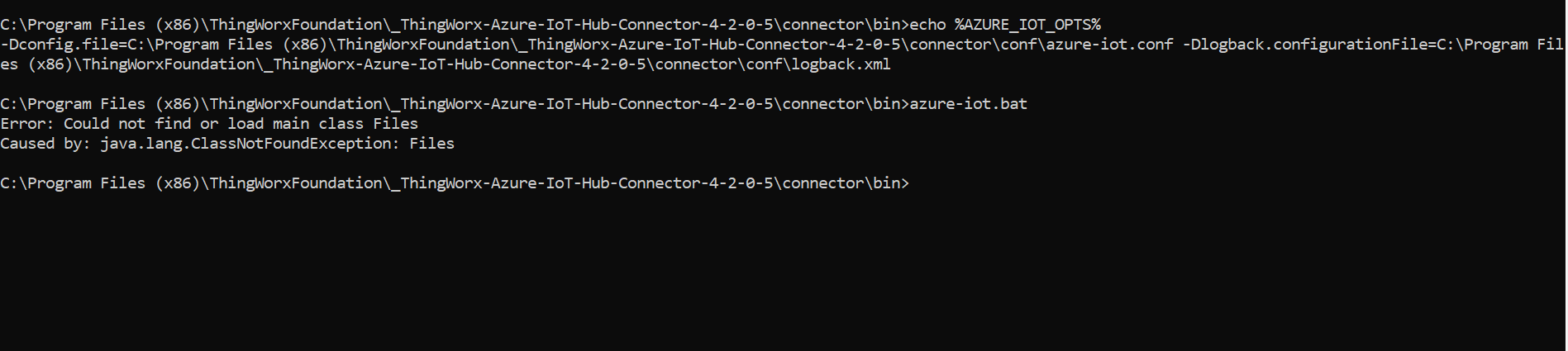 Thingworx to azure connecter issue - PTC Community