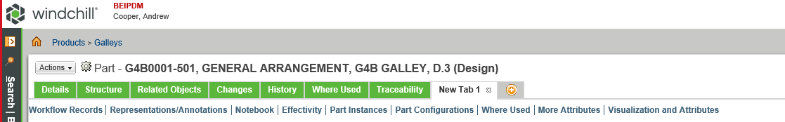 Solved: How do I expose the WT_PART "Content" tab? - PTC Community