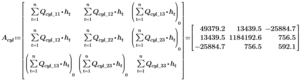 Solved: matrix gives [1x1] as result, why? - PTC Community