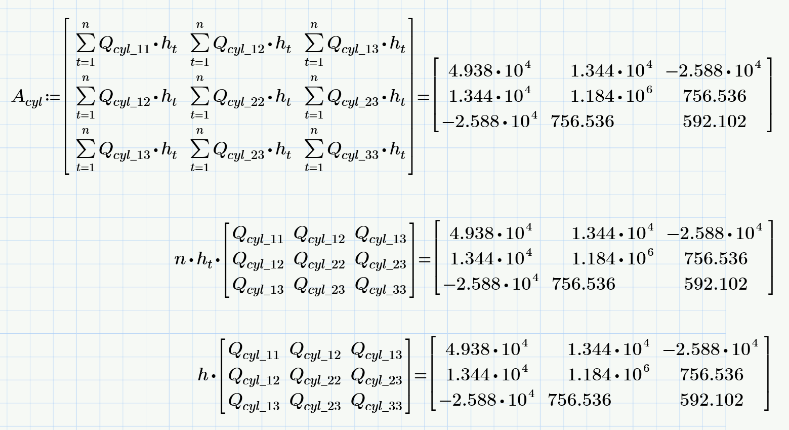 Solved: matrix gives [1x1] as result, why? - PTC Community