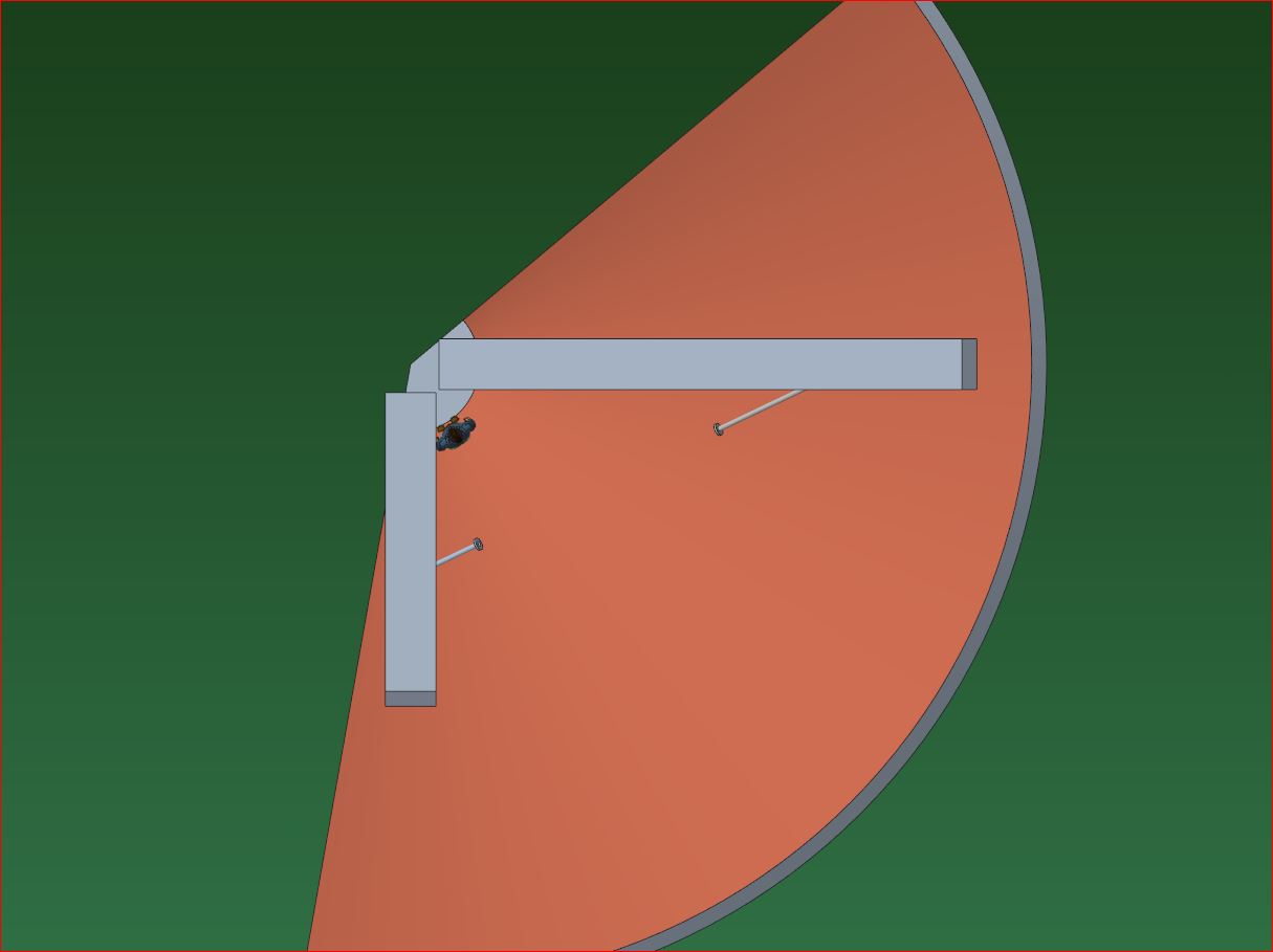 solve for compound miter cut of pipe and placement - PTC Community