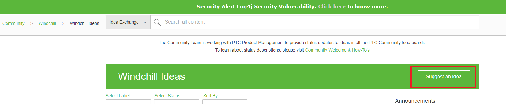 Solved: Windchill Update - PTC Community