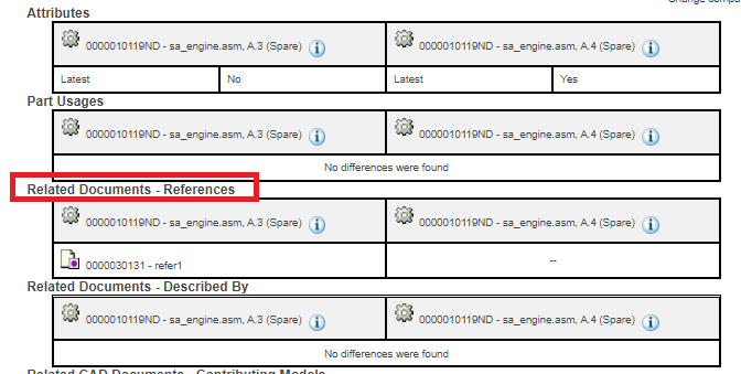 Solved: When comparing 2 WTDocument Versions/Iterations, t... - PTC Community