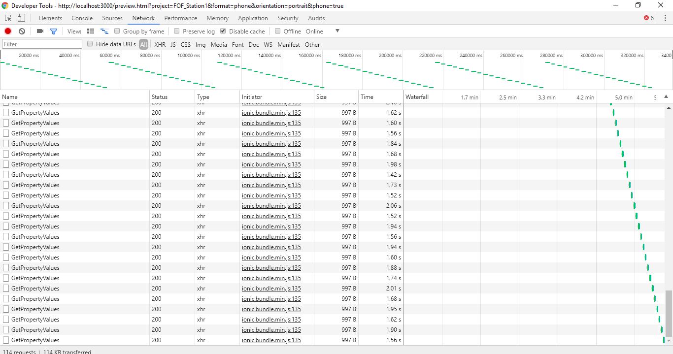 GetPropertyValues Auto Refresh XHR vs WS - PTC Community