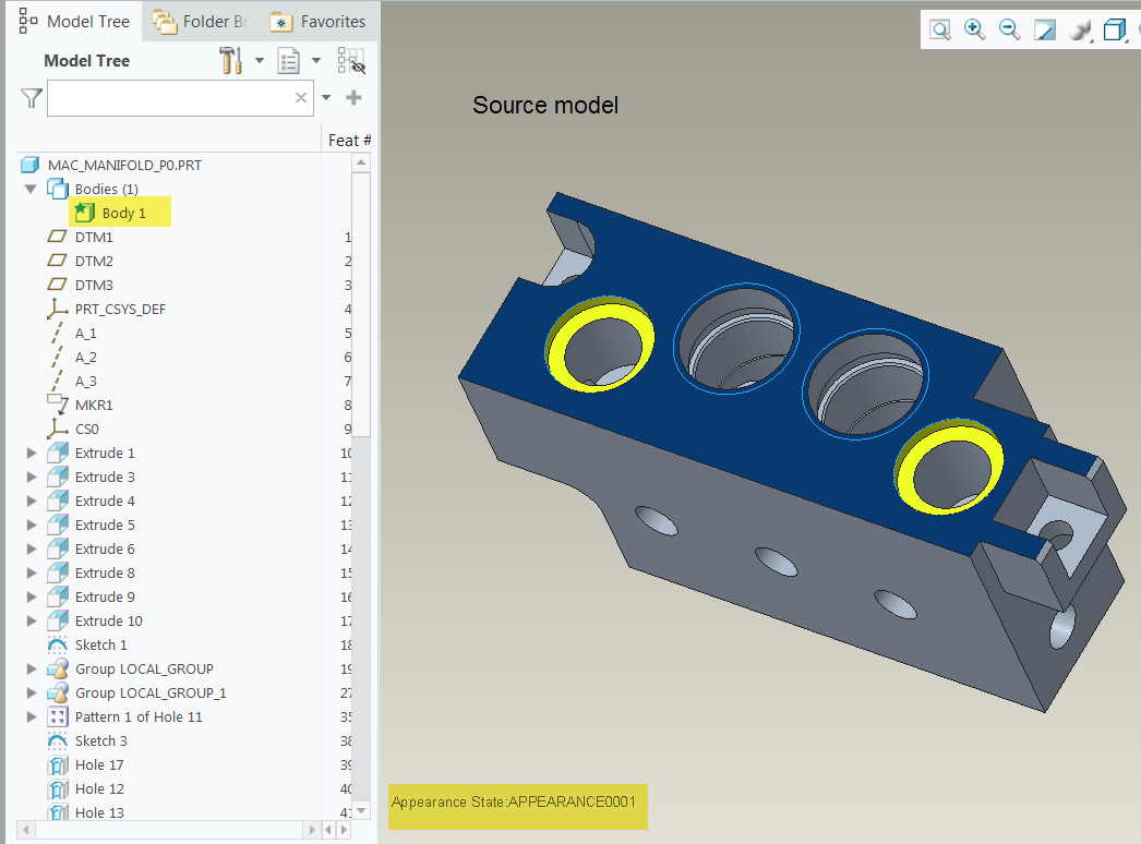 Solved: Appearances in Multibody parts - PTC Community